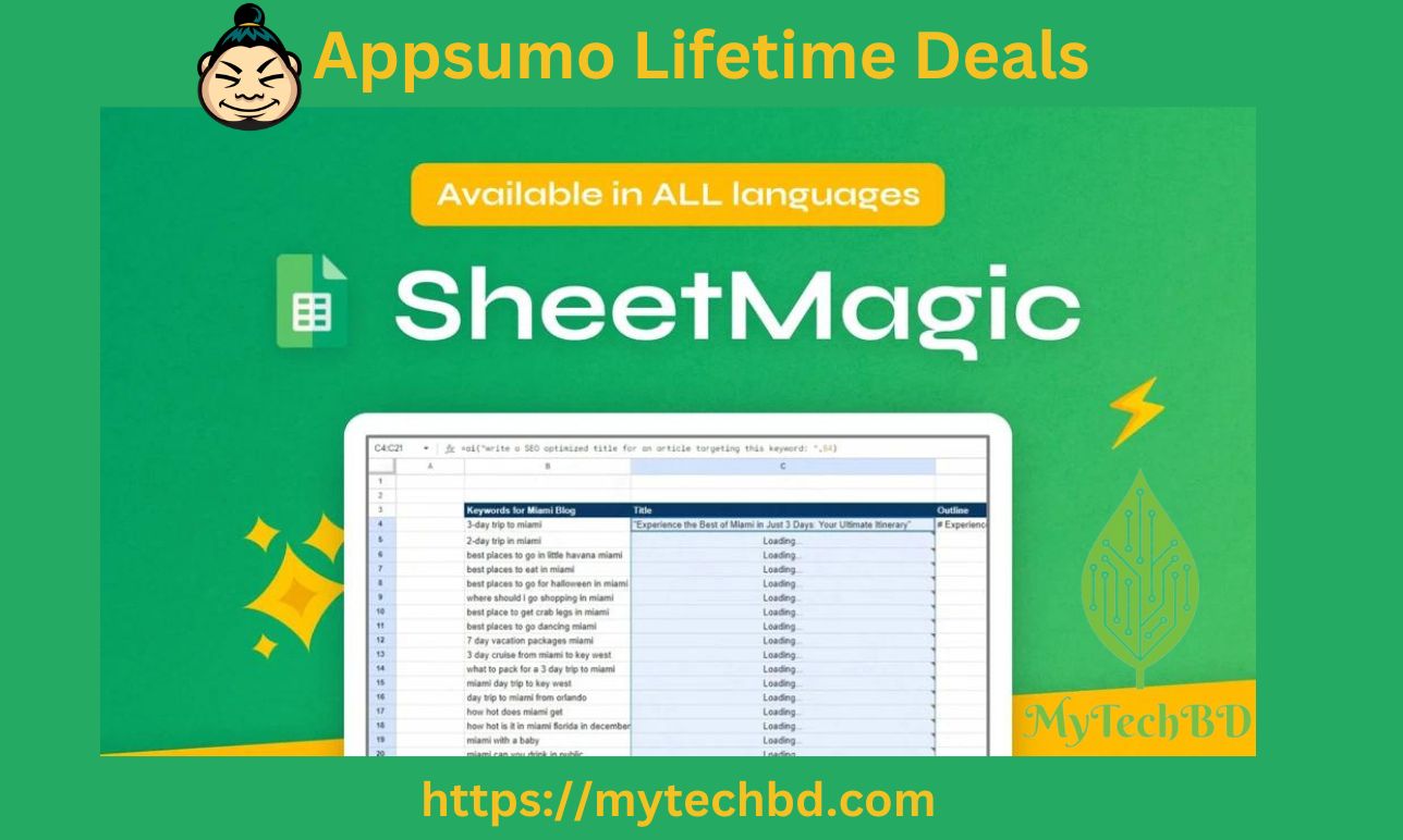 SheetMagic Review: Revolutionizing Spreadsheet Automation $69