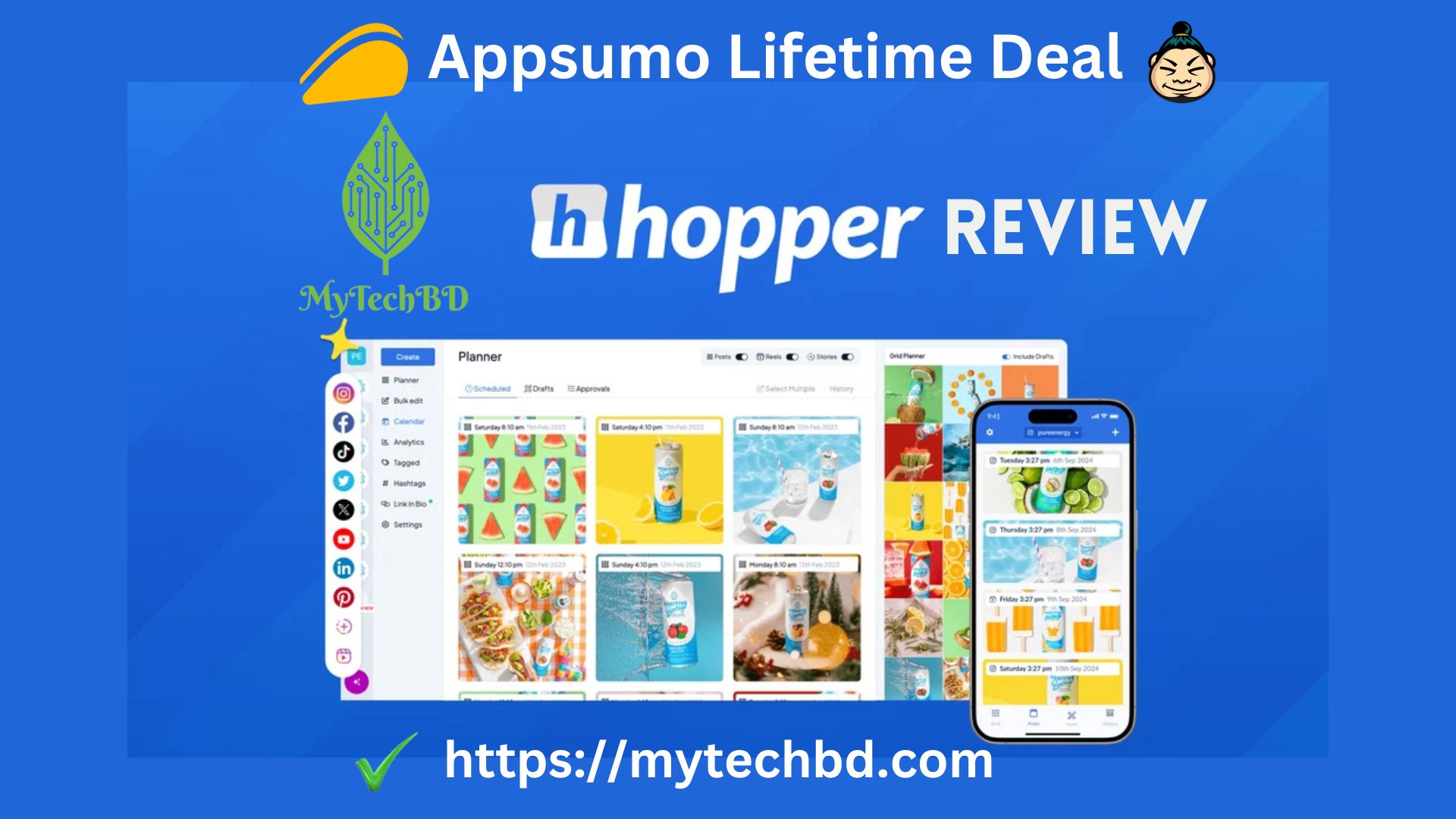 Hopper HQ Review: Best Social Media Scheduling Tool $59