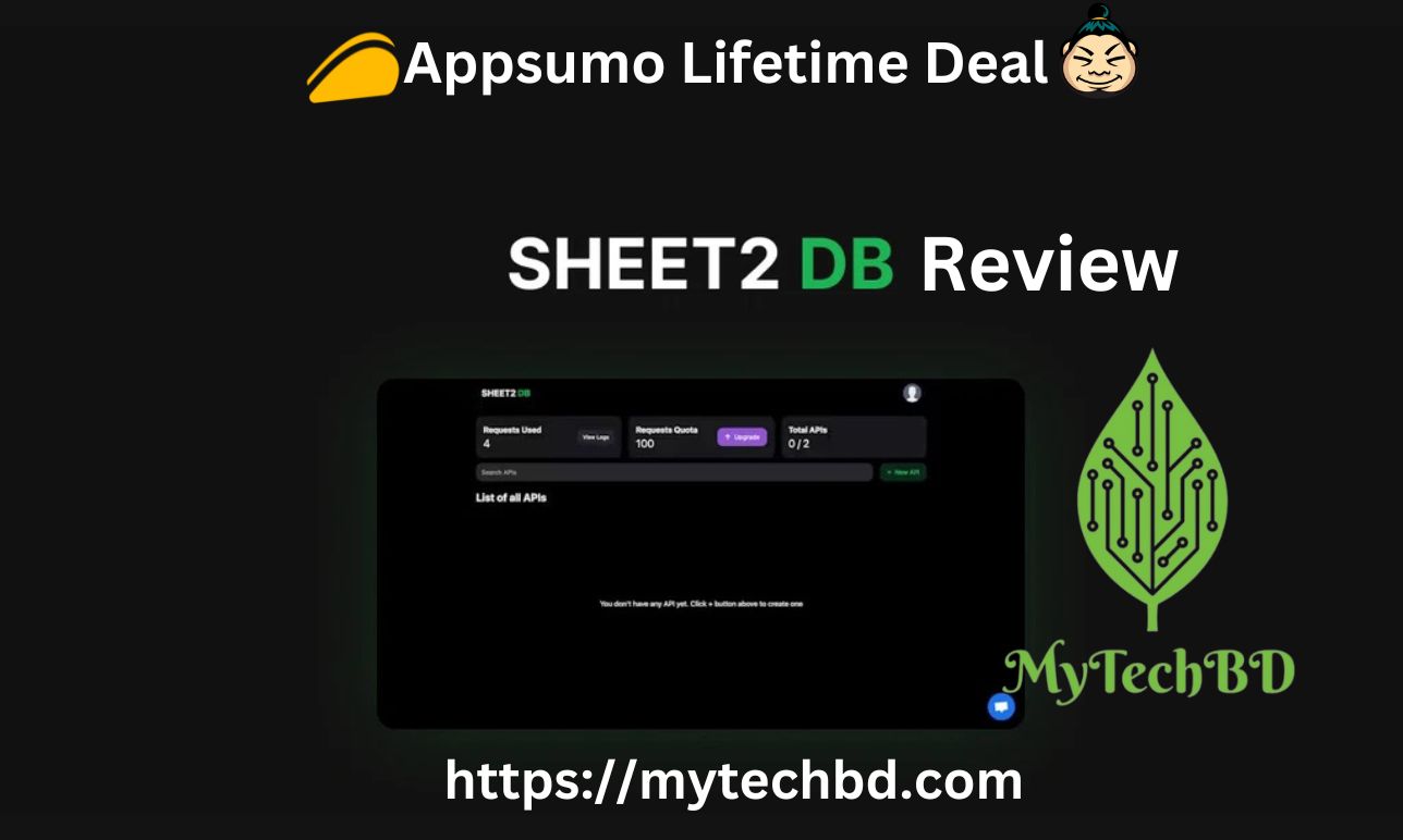Sheet2DB Review: Best Tool to Convert Sheets to JSON API $59